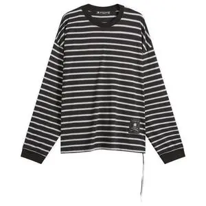 MASTERMIND WORLD Fine Gauge Stripe Long Sleeve T-shirt
