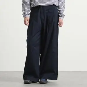BEAMS Wide Leg Chino Pant