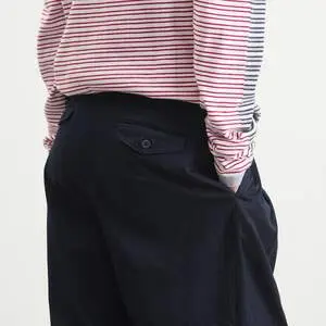 BEAMS Wide Leg Chino Pant