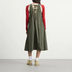 BEAMS Nylon Midi Dress