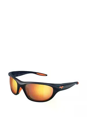 Maui Jim Haulani Rectangle-frame Sunglasses