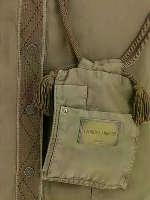 Giorgio Armani Button-down V-neck Jacket