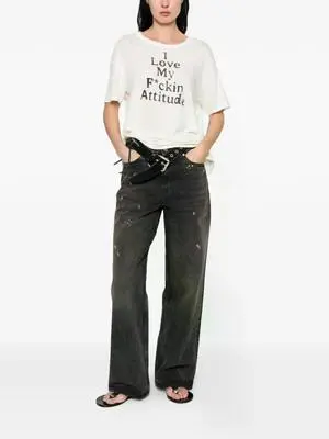 R13 Graphic Print T-shirt