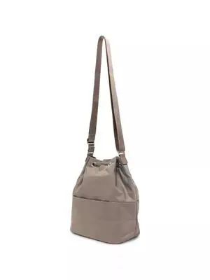 AGNES B. Logo-embossed Bucket Bag