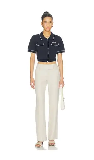 MALBON Jacqueline Polo Top