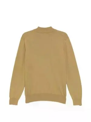 BOSS Logo-embroidered Jumper - Neutrals