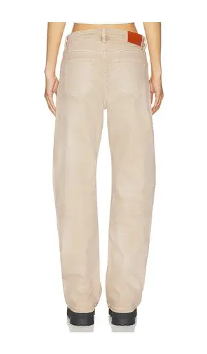 EB DENIM Alida Loose Bowed Jeans - Beige