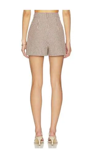 Astr The Label Preston Shorts - Brown