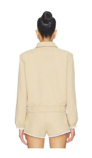 Astr The Label Reid Jacket - Tan