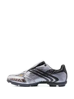 Y3 Eagle-print Sneakers - Grey