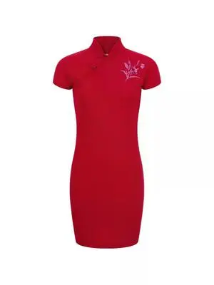 Shanghai Tang Collared Day Dresses