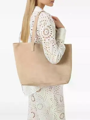 MC2 SAINT BARTH City Suede Tote Bag - Neutrals