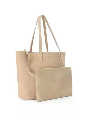MC2 SAINT BARTH City Suede Tote Bag - Neutrals