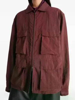 LEMAIRE Safari Jacket With 3d Pockets - Red