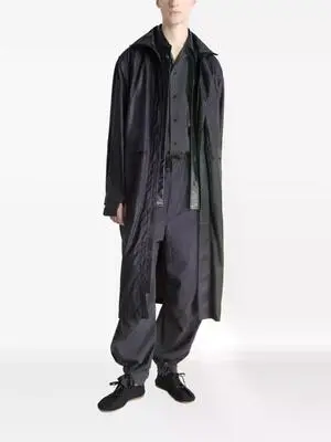 LEMAIRE Hooded Raincoat In Light Nylon