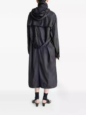 LEMAIRE Hooded Raincoat In Light Nylon