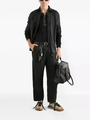 Dolce & Gabbana Button Ribbed T-shirt