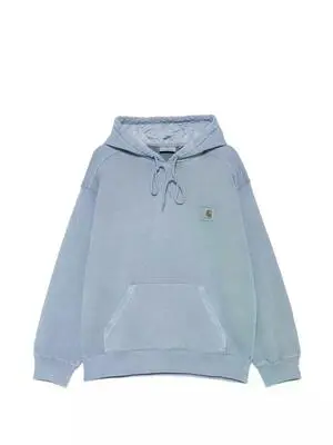 Carhartt Work In Progress Nelson Pouch-pocket Hoodie - Blue