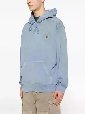 Carhartt Work In Progress Nelson Pouch-pocket Hoodie - Blue