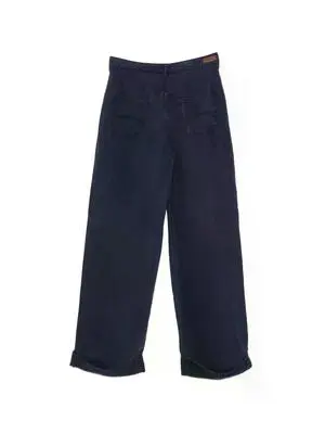 Emporio Armani Cuffed Jeans - Blue
