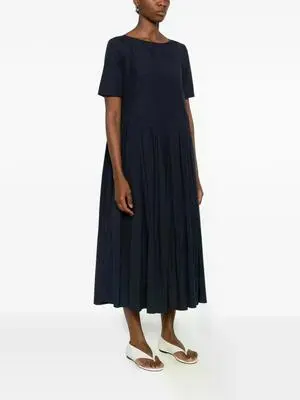 Apuntob Pleated Midi Dress