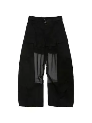 Sacai Button Detailed Pants For Women