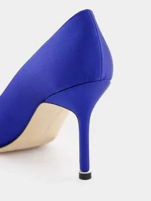 Manolo Blahnik Hangisi 90 Pumps - Blue