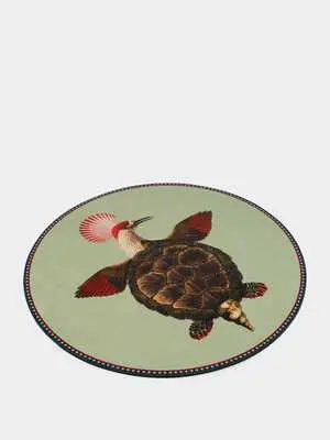 La DoubleJ Turtlair Round Placemat - Multicolour