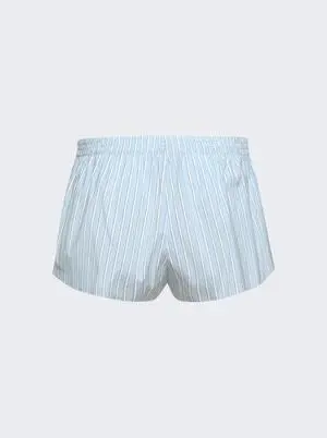 Natasha Zinko Striped Short Shorts