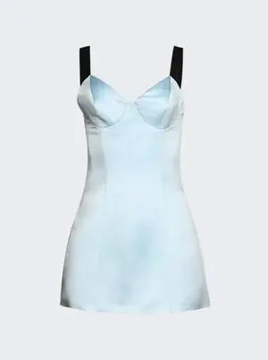 Natasha Zinko Satin Mini Dress