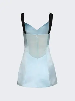Natasha Zinko Satin Mini Dress