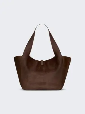 Saint Laurent Le 5 À 7 Bea Bag - Brown