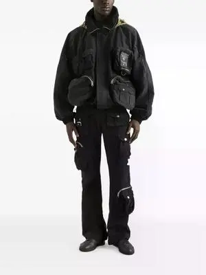 Dolce & Gabbana Multi-pocket Hooded Jacket