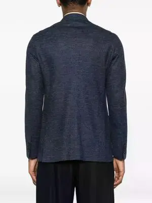 Tagliatore Single-breasted Blazer - Blue