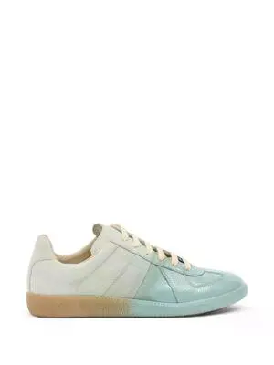 MAISON MARGIELA Replica Lace-up Sneakers With Gradient Finish - Blue