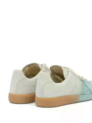 MAISON MARGIELA Replica Lace-up Sneakers With Gradient Finish - Blue