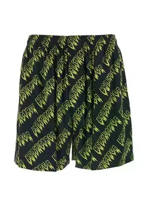Balenciaga Printed Shorts For Men