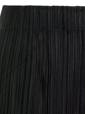 Issey Miyake Pleated Slit Skirt