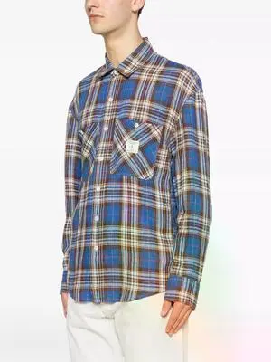 ROY ROGER'S Check Patch-pocket Shirt