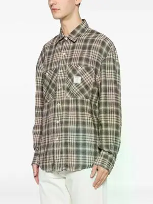 ROY ROGER'S Patch-pocket Checked Shirt