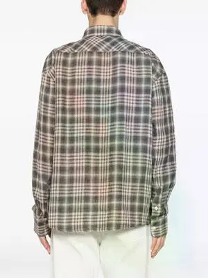 ROY ROGER'S Patch-pocket Checked Shirt