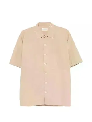 TINTORIA MATTEI 954 Pocket Short-sleeve Shirt - Neutrals