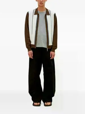 COOR Belt-loop Buttoned Trousers