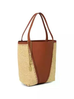 Chloé Logo-detail Charm Tote Bag