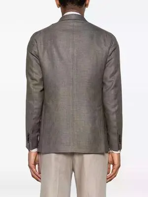 Tagliatore Notched-lapel Two-button Jacket - Brown
