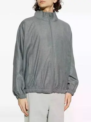 American Vintage Striped Zip-up Jacket