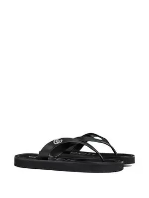 Gucci Logo Detail Sandals