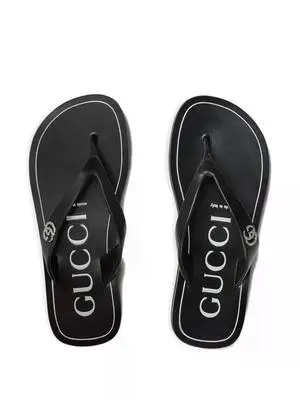 Gucci Logo Detail Sandals