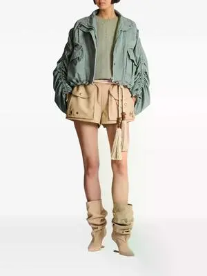 Balmain Jacket With Gathered Sleeves