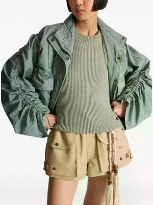 Balmain Jacket With Gathered Sleeves